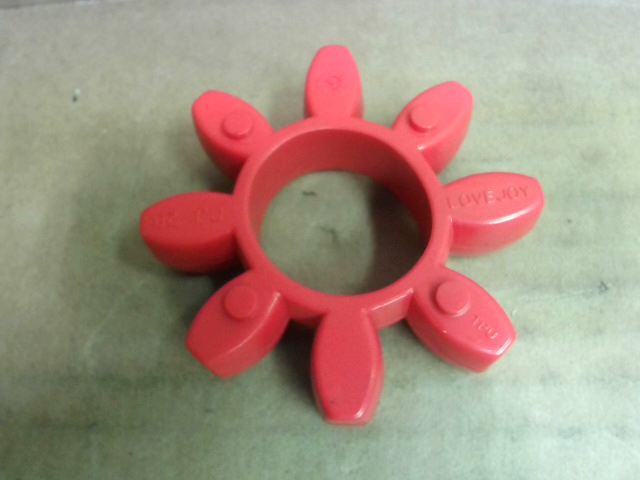 Lovejoy CJ 28 Curved Jaw Coupling Spider 98A Red Polyurethane – Ideal ...