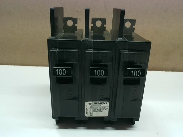 Siemens BQ3B100 100 Amp 240 Volt 3 Pole Bolt-On Circuit Breaker – Ideal ...