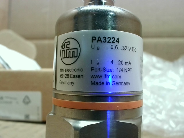 IFM PA3224 Pressure Sensor Transmitter PA-010-RBN14-A-ZVG/US/ / – Ideal ...