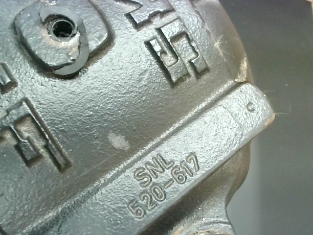 SKF 520-617 VU Plummer Pillow Block Bearing SNL Housing Split – Ideal ...