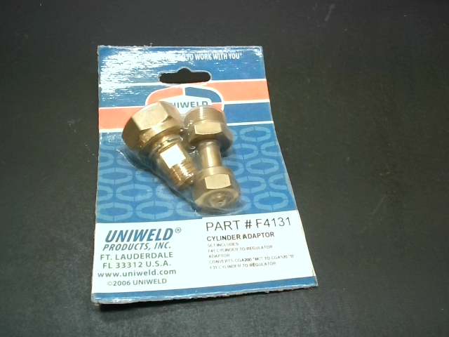 Uniweld F4131 Cylinder Tank Adapter – Ideal Surplus