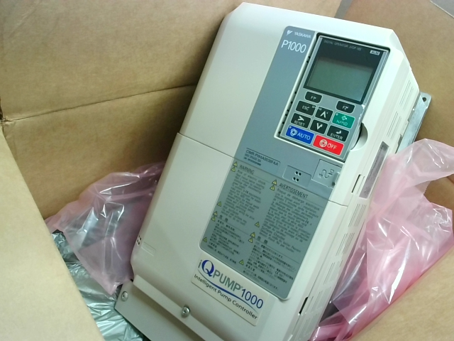Yaskawa iQ Pump 1000 CIMR-PW4A0038FAA Intelligent Pump Controller 25HP ...