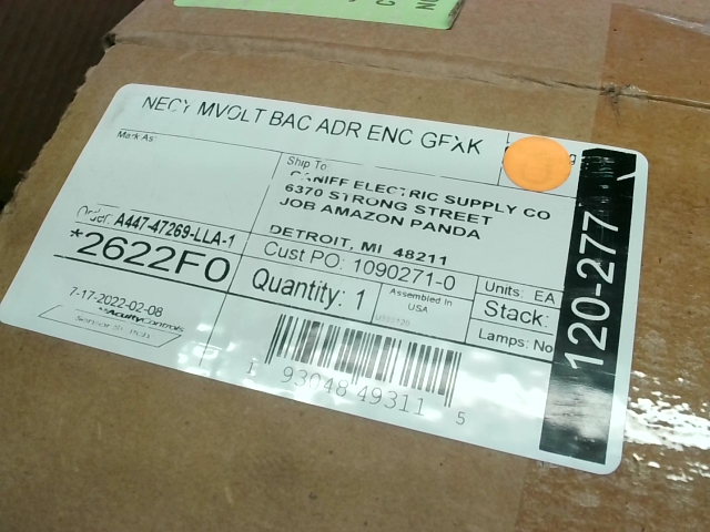 Acuity Controls nLight ECLYPSE NECY MVOLT BAC ADR ENC GFXK System Cont ...