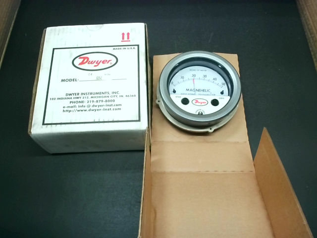 Dwyer 605-0 Transmitter Magnehelic Differential Pressure Indicating 60 ...