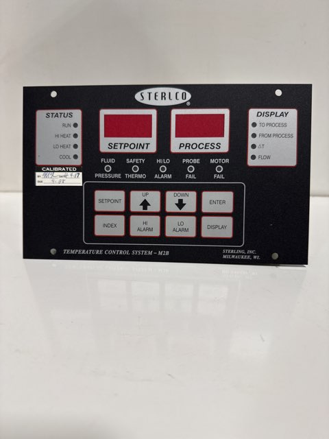 Sterlco M2B Temperature Control System Interface Panel – Ideal Surplus