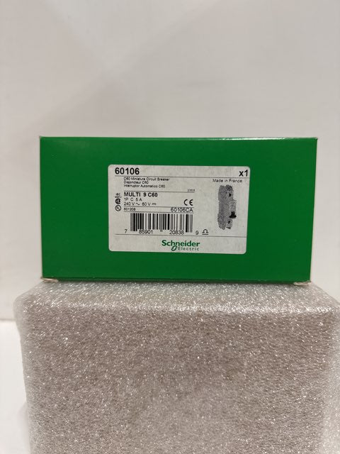 Schneider Electric 60106 Multi 9 C60 5A Miniature Circuit Breaker 1P 2 ...