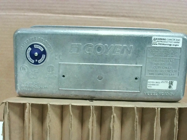 Goyen Controls 3-5V Solenoid Valve 100/120V 50/60Hz 22W – Ideal Surplus