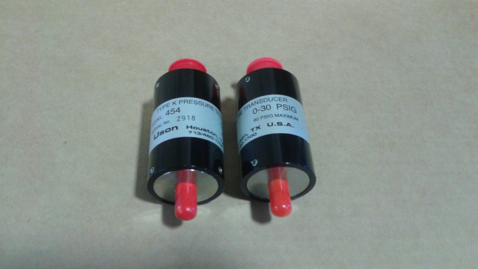 USON MODEL 454 TYPE K PRESSURE TRANSDUCER – Ideal Surplus