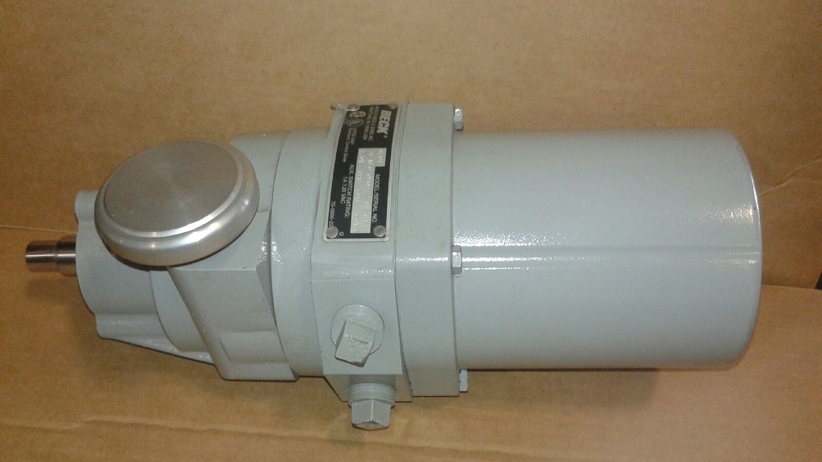 Beck 31-M50 Compact Rotary Valve Actuator Repaired – Ideal Surplus