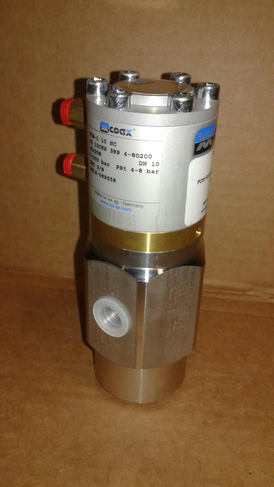 CO-AX Valves 4-8O200 High Pressure Valve – Ideal Surplus