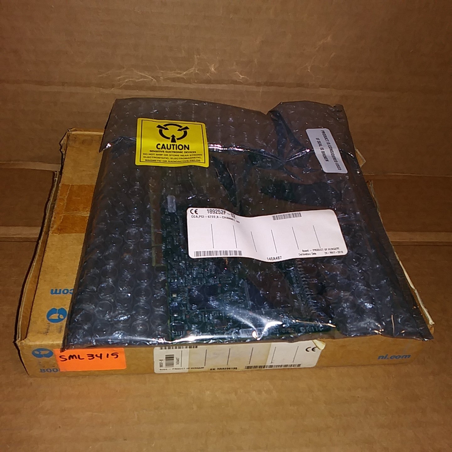 National Instruments PCI-6722 Static Waveform Analog Output Board Seal ...