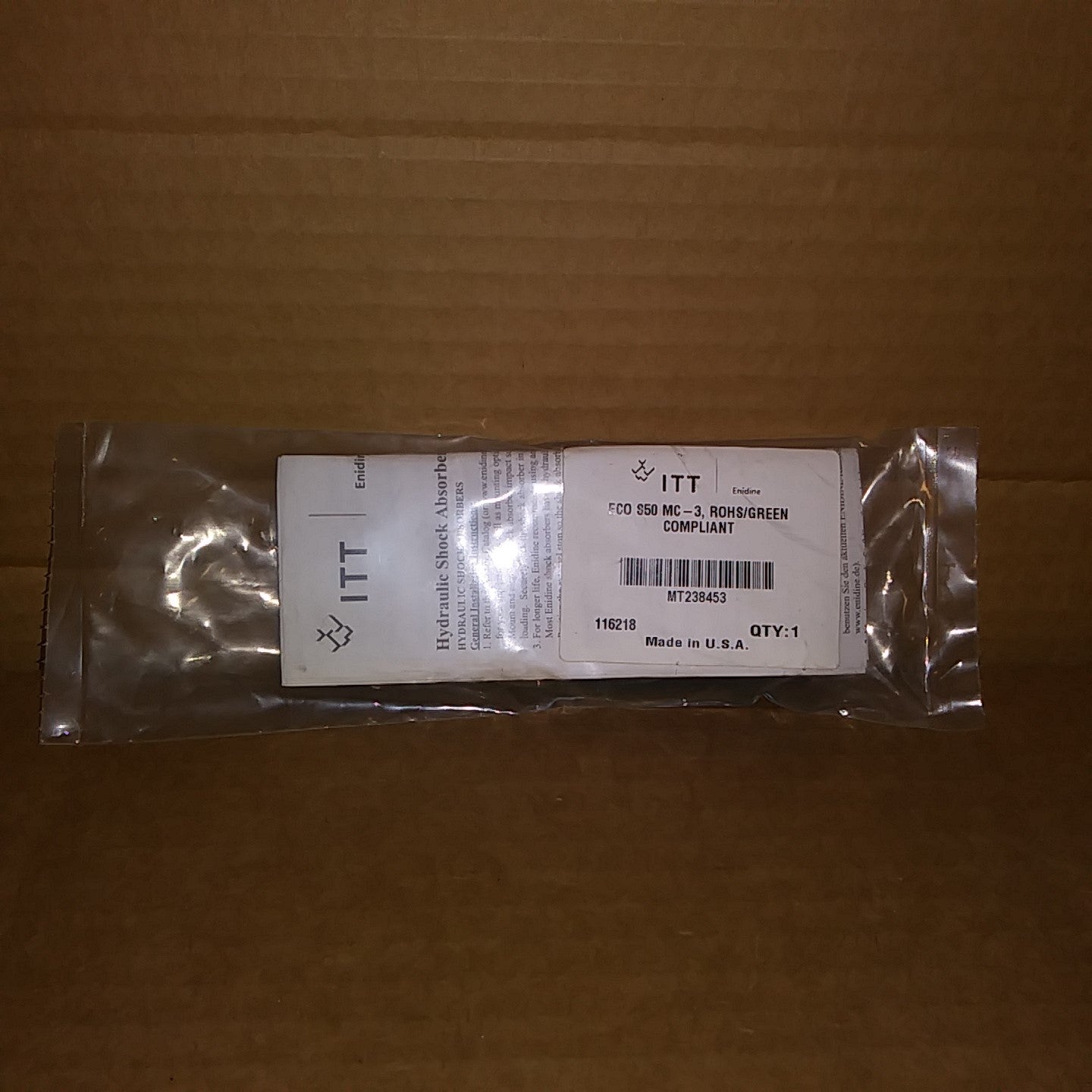 Enidine ECO S50 MC-3 Shock Absorber Factory Sealed – Ideal Surplus