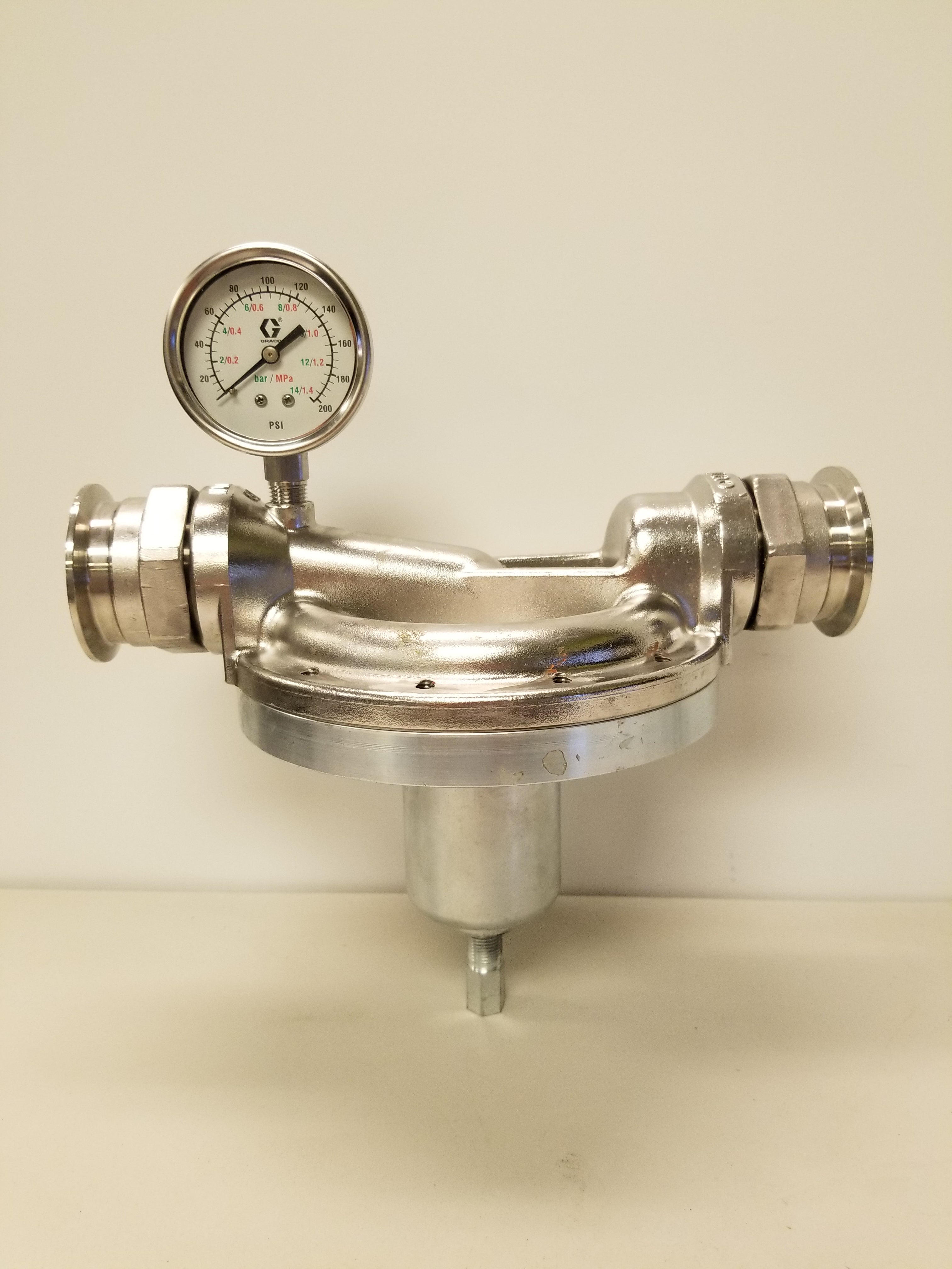 Graco 223-824 Corrosion Resistant Back Pressure Regulator 2" LSBPR 100 ...