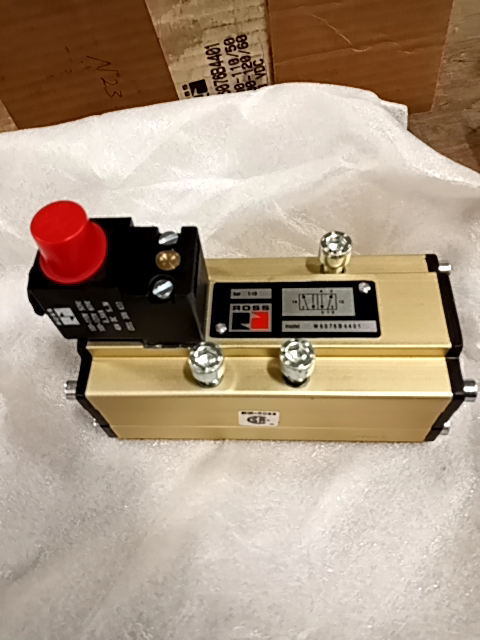 Ross W6076B4401 Single Solenoid Valve 5/2 Pilot Controlled 120VAC 48VD ...