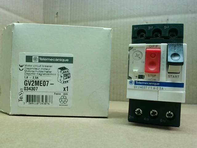 TELEMECANIQUE GV2ME07 BREAKER – Ideal Surplus