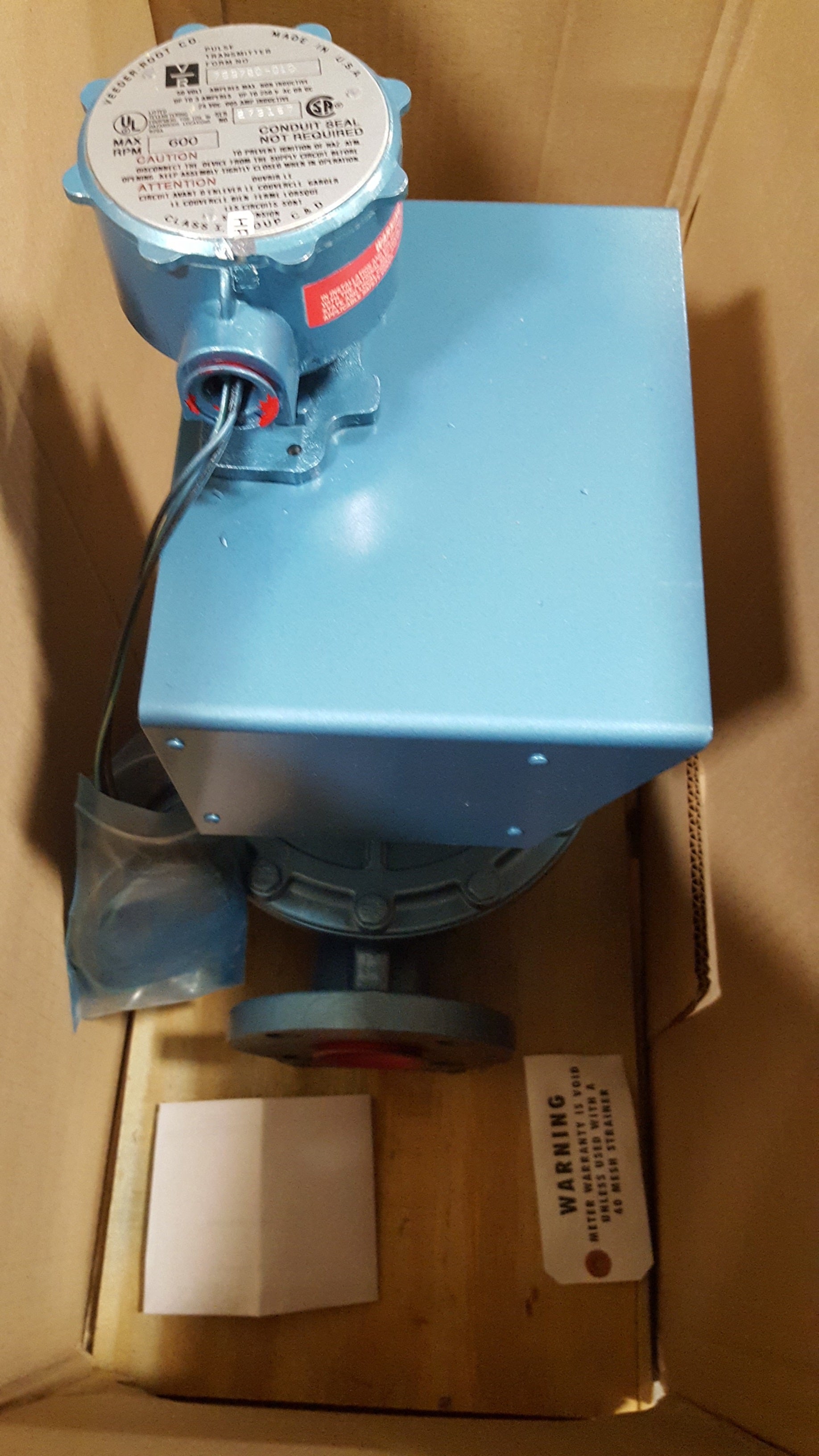 Actaris Neptune Model 600 Flow Meter – Ideal Surplus