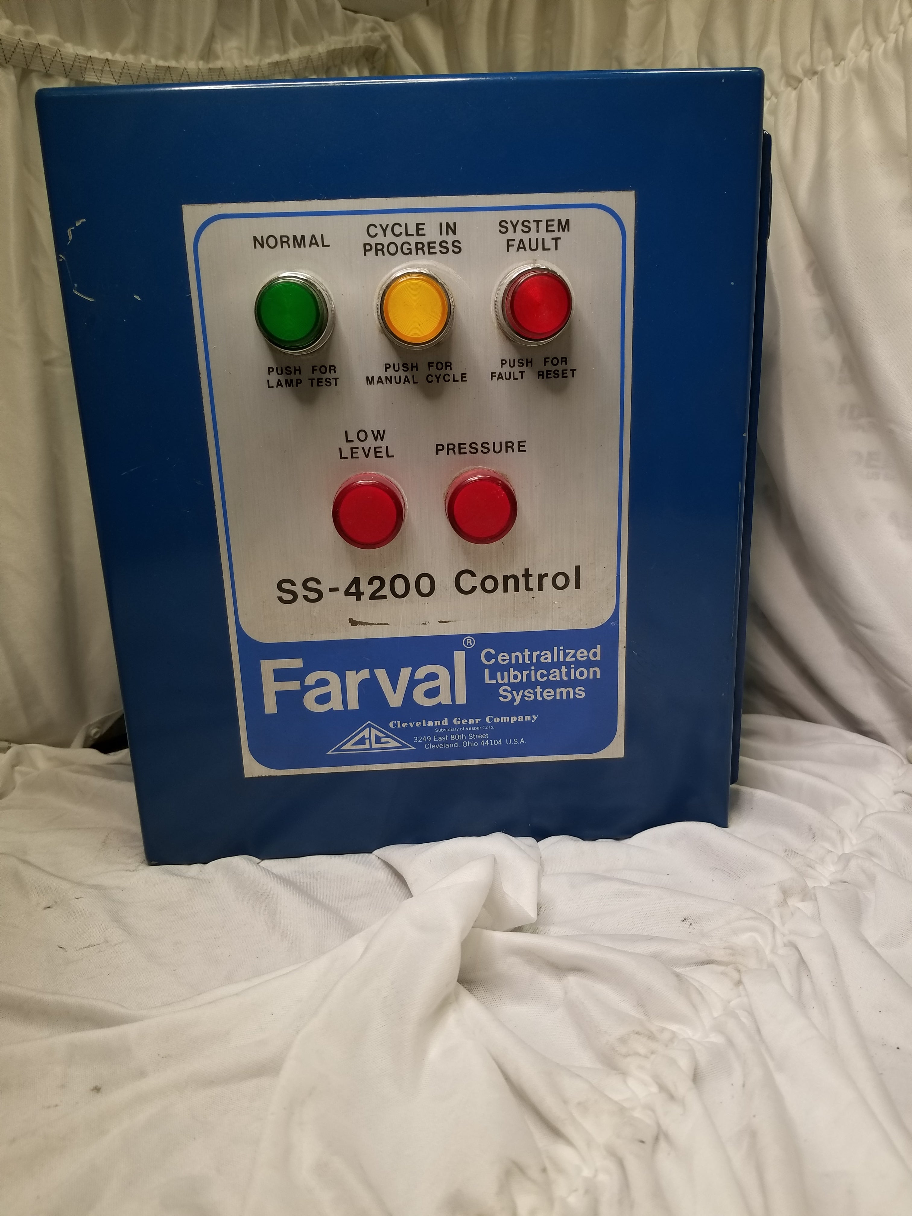 Farval SS-4200 Control Centralized Lubrication System – Ideal Surplus