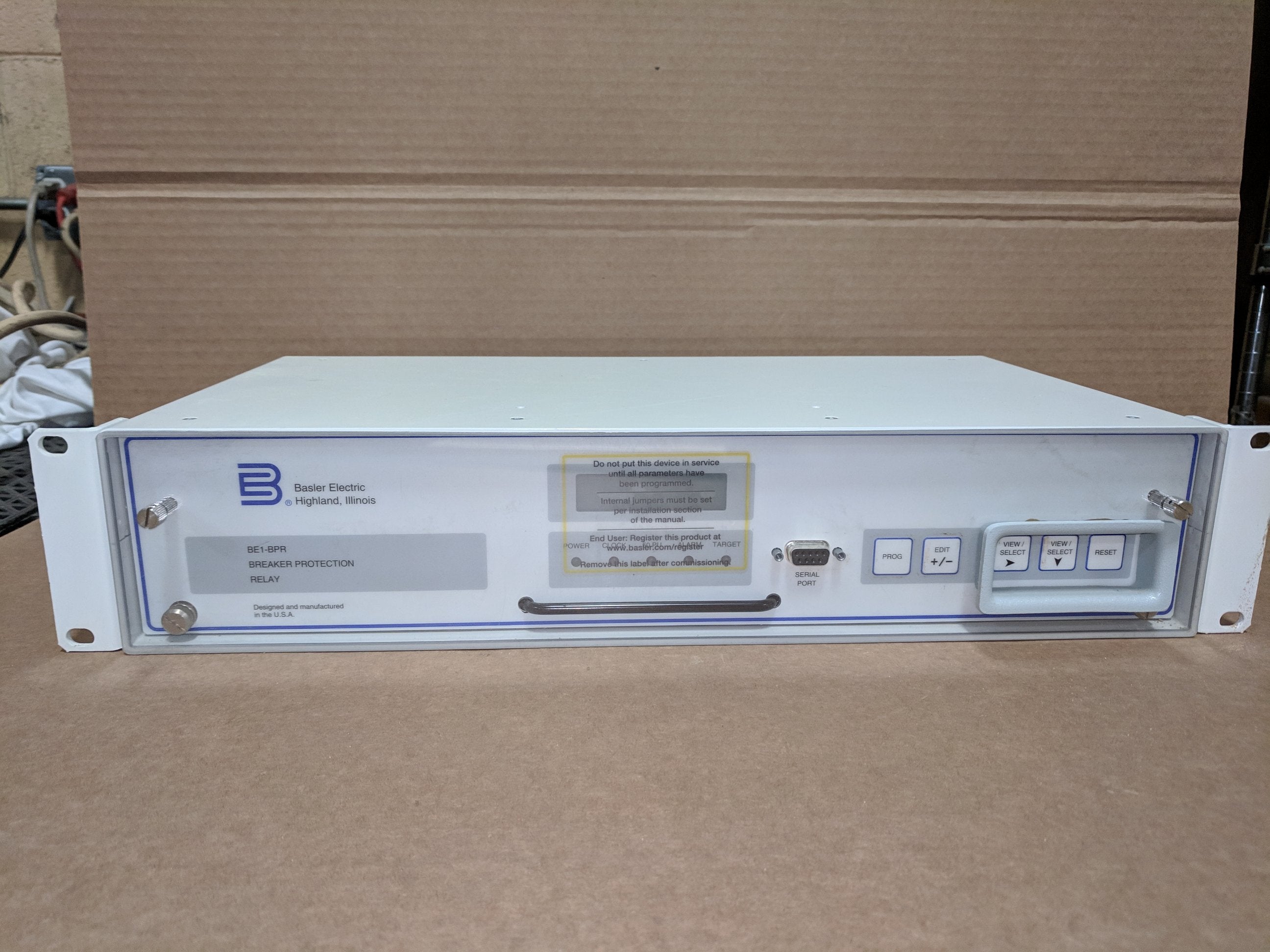 Basler Electric BE1-BPR Programmable Breaker Protection Relay – Ideal ...