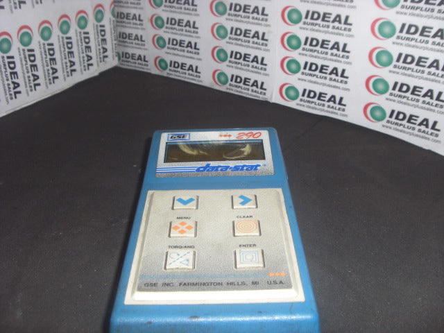 TESTER, GSE, 290 - ELECTRONIC TORQUE TESTER – Ideal Surplus