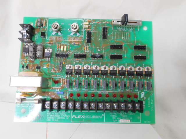 BOARD, FLEX-KLEEN - T16054, ASTRO FLEX DUST COLLECTOR TIMER CONTROL BO ...