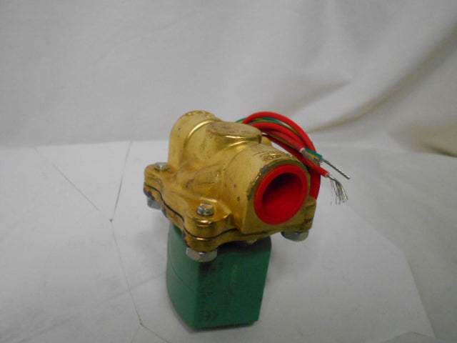 Asco 8210G002 120VAC 1/2" NPT 2/2 Normally Closed Solenoid Valve 20043 ...
