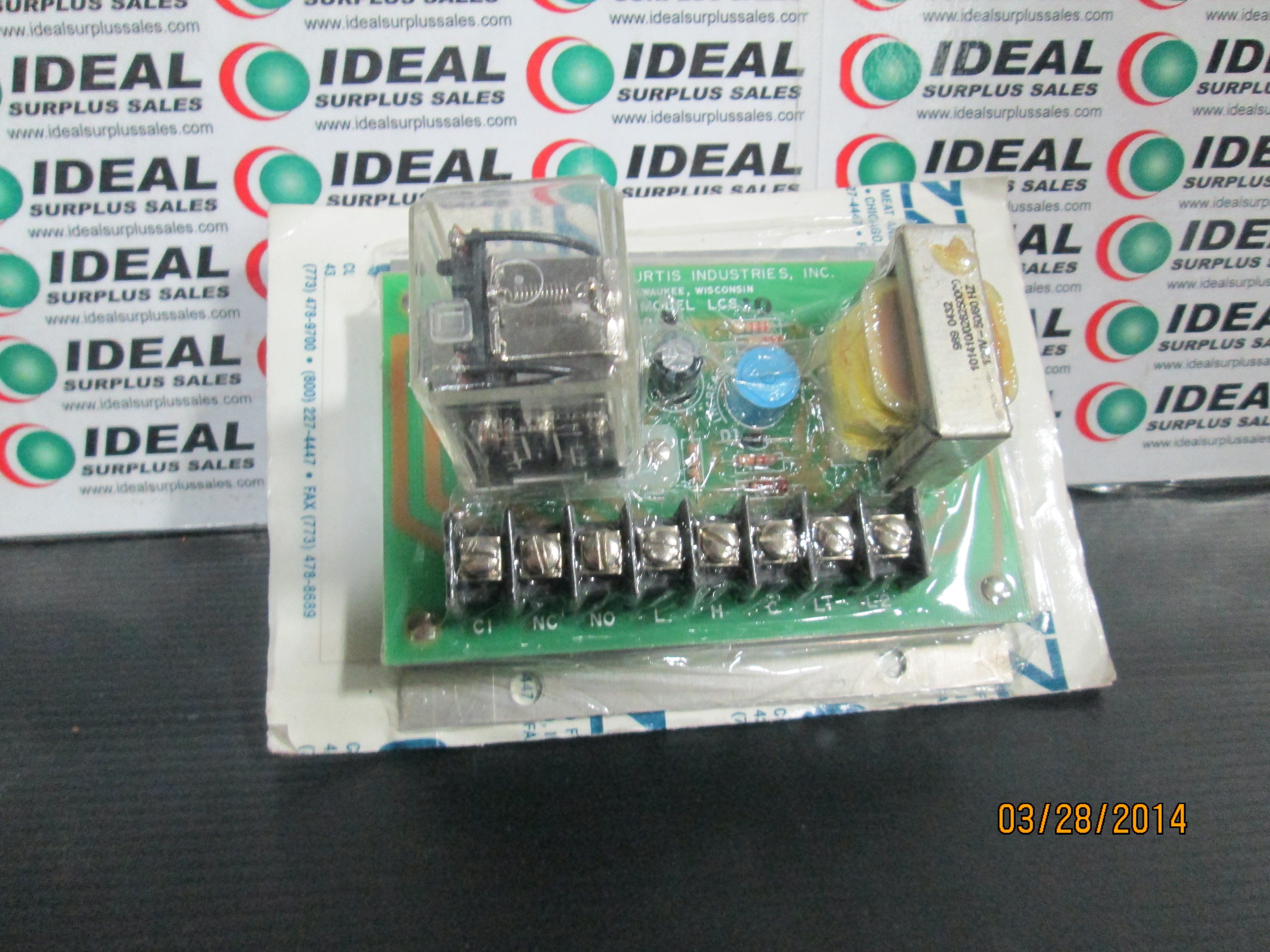 BOARD, CURTIS INDUSTRIES MODEL LCS-10, LIQUID LEVEL CONTROL BOARD ...