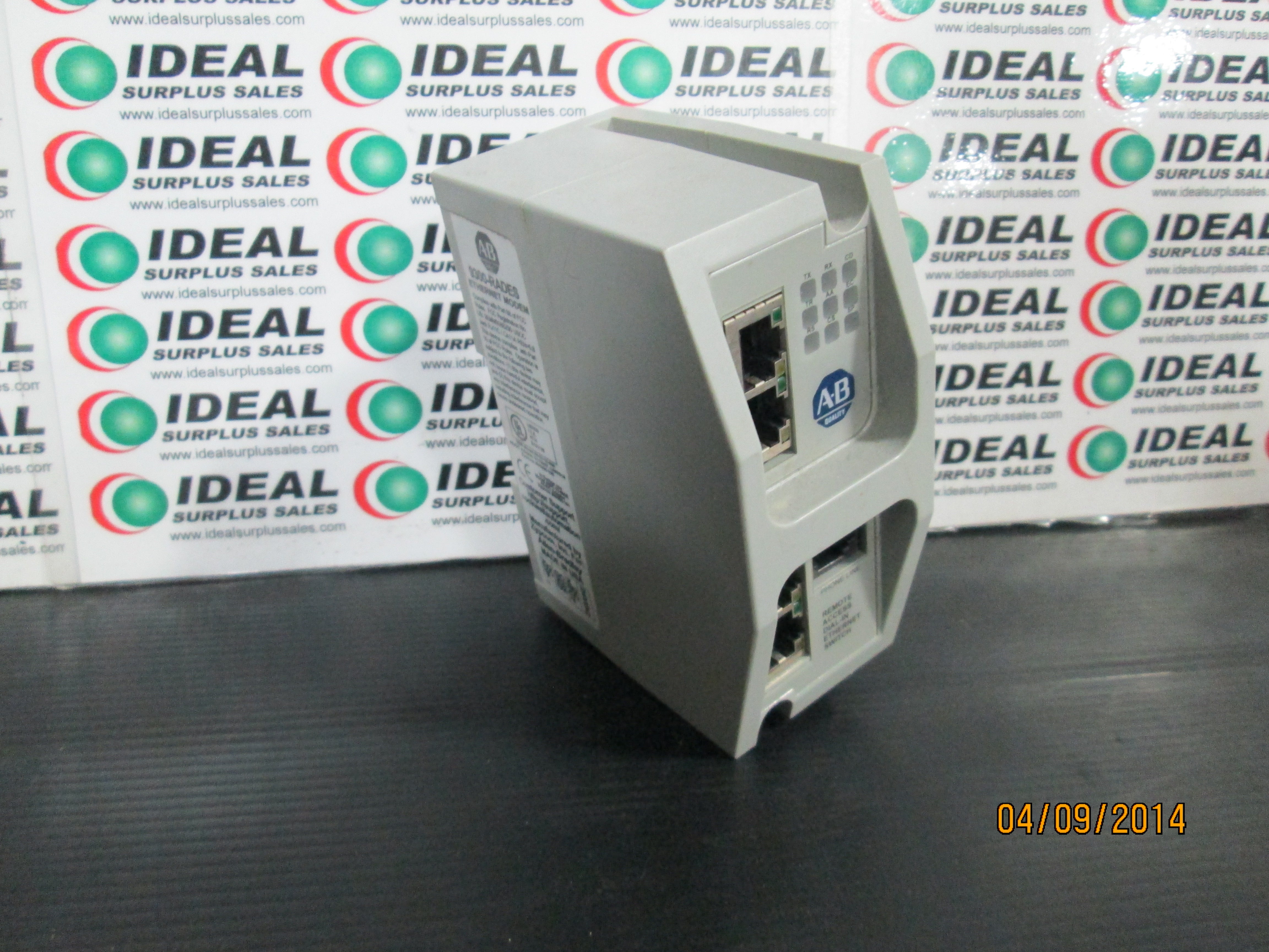 MODEM, ALLEN BRADLEY 9300-RADES, ETHERNET MODEM, 24VDC, MODEM ONLY ...