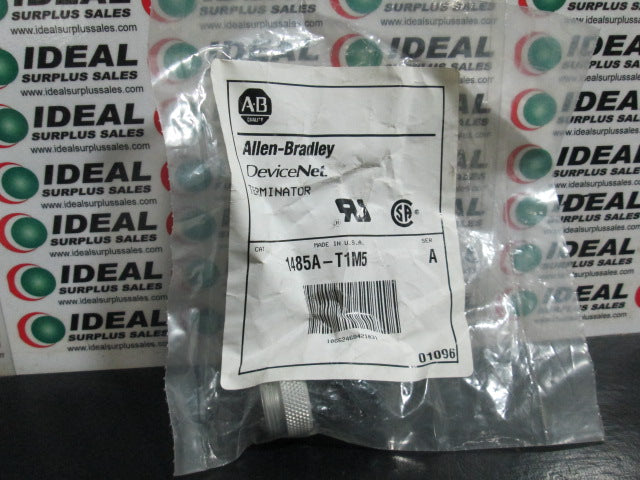 Allen Bradley 1485A-T1M5 DeviceNet Mini Male Terminator – Ideal Surplus