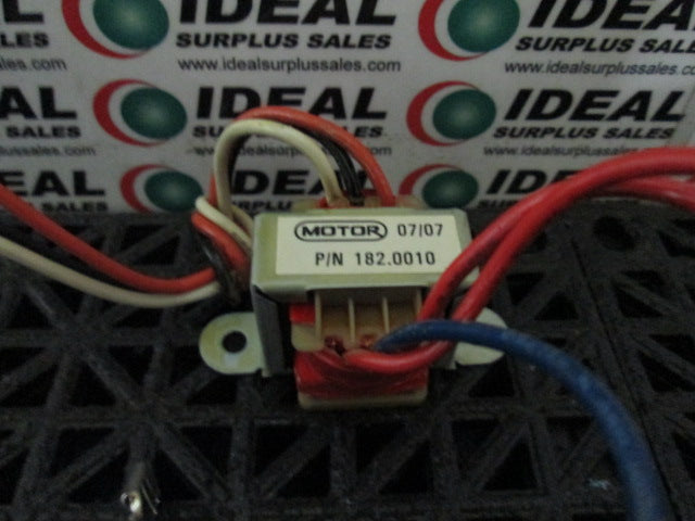 TRANSFORMER, MOTOR 182.0010, LIGHT ALARM/EMERGENCY LIGHTING TRANSFORME ...