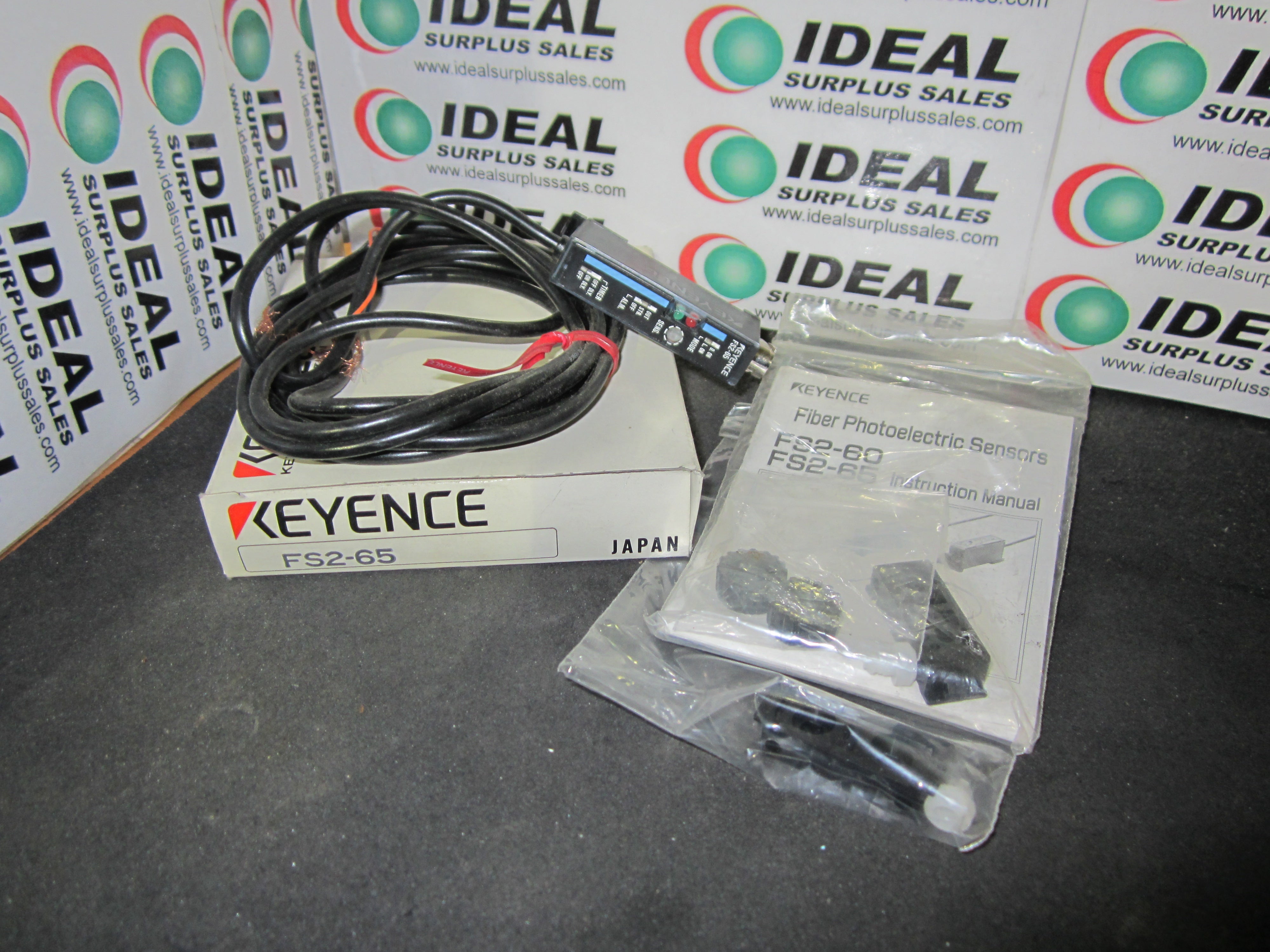 KEYENCE FS265 Photoelectric Sensor Amplifier – Ideal Surplus