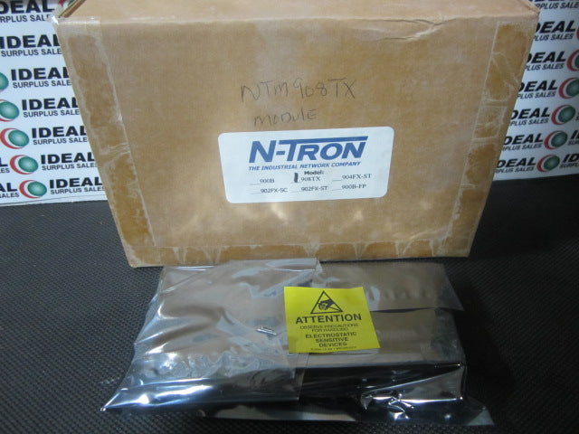 N-TRON, 908TX - SLIDE IN MODULE WITH EIGHT 10/100BASETX PORTS FOR 900 ...