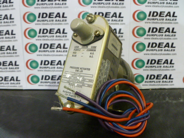 BARKSDALE - C9612-3 SWITCH: 250-3000 P.S.I. PRESSURE SWITCH – Ideal Surplus