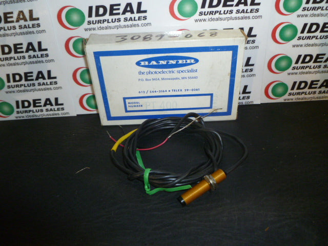 Banner, PT400 Photoelectric Receiver – Ideal Surplus