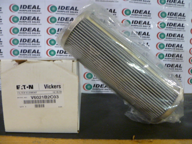 Eaton Vickers V6021B2C03 Hydraulic Filter Element – Ideal Surplus