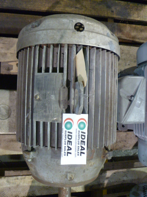MOTOR, LINCOLN MOTOR. 15HP, 1750RPM, 220/460V, 254T FRAME AC MOTOR. TE ...