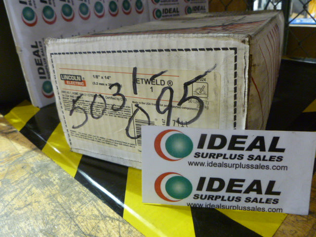 LINCOLN ELECTRIC - ED010362 ROD: 1/8"" X 14"" JETWELD #1 WELDING ROD ...