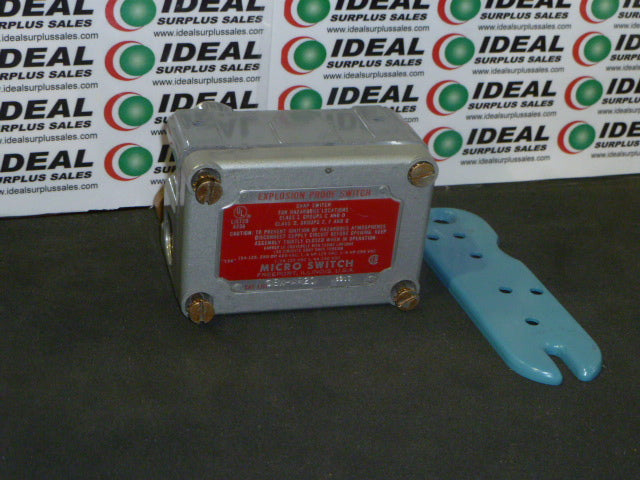 MICRO SWITCH EX-AR20 - SWITCH, SPDT, SIDE ROTARY, HAZARDOUS LOCATION ...