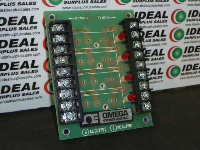 OMEGA SSS-PC4I Backplane Led Indicators Pull-Up Resistors Power Fuses ...