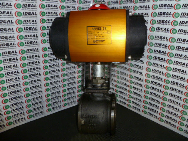 WORCESTER MODEL 25 39 - ACTUATOR, SERIES 39, DOUBLE ACTING PNEUMATIC A ...