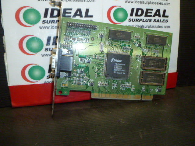 TRIDENT MICROSYSTEMS KY2JAXTVGA94PCI BOARD – Ideal Surplus