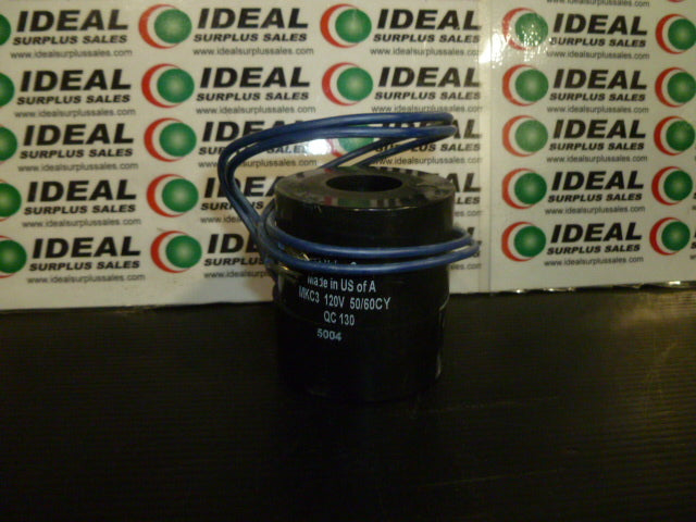COIL, SPORLAN MKC3, 120V, 50/60CY, SOLENOID VALVE COIL, QC130 – Ideal ...