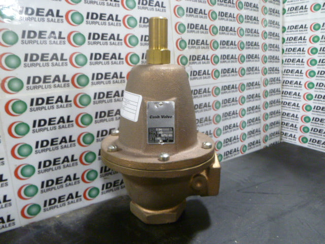 Cash Valve K5 1" Angle Back Pressure Valve Factory Sealed – Ideal Surplus