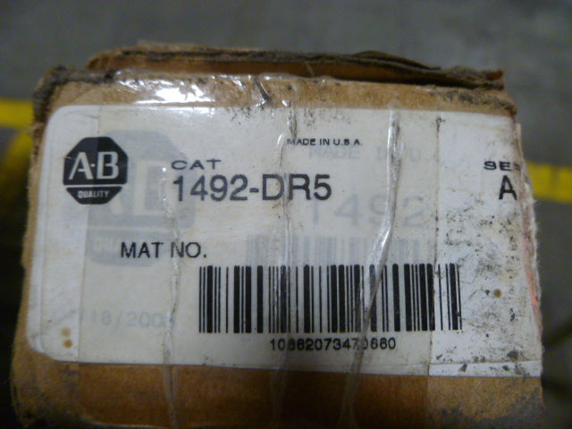 Allen Bradley 1492-DR5 Aluminum Rail Mounting Strip Center Jumpers 35m ...