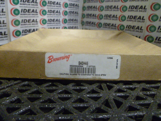 HUB, BROWNING - S40H45, SHEAR PIN HUB – Ideal Surplus