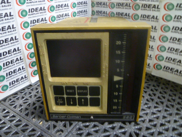 CONTROLLER, BARBER COLMAN - AC/56/XX, MODEL 560, TEMPERATURE CONTROLLE ...