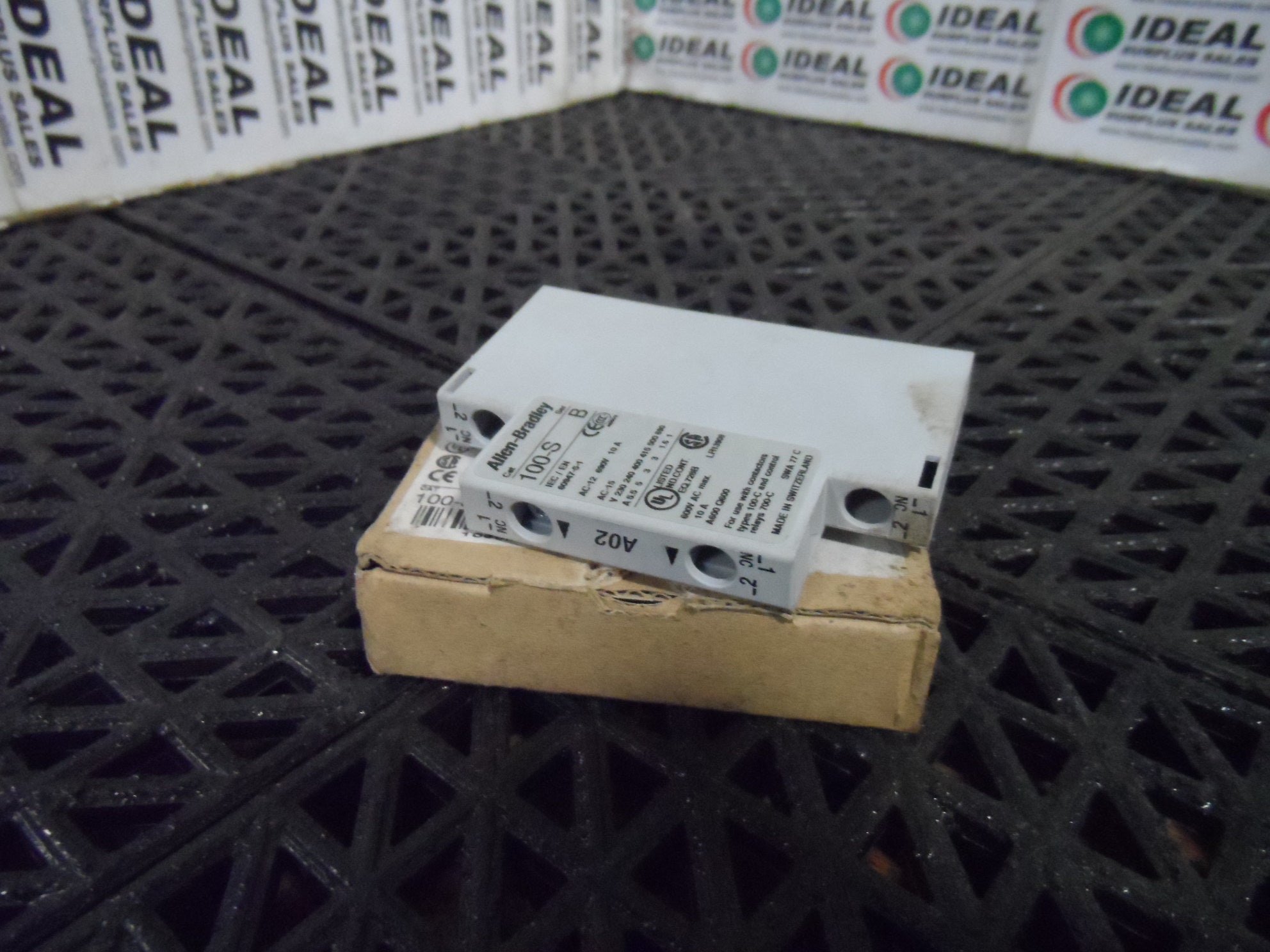 Allen Bradley 100-SA02 Series B Auxiliary Contact Side Mount – Ideal ...