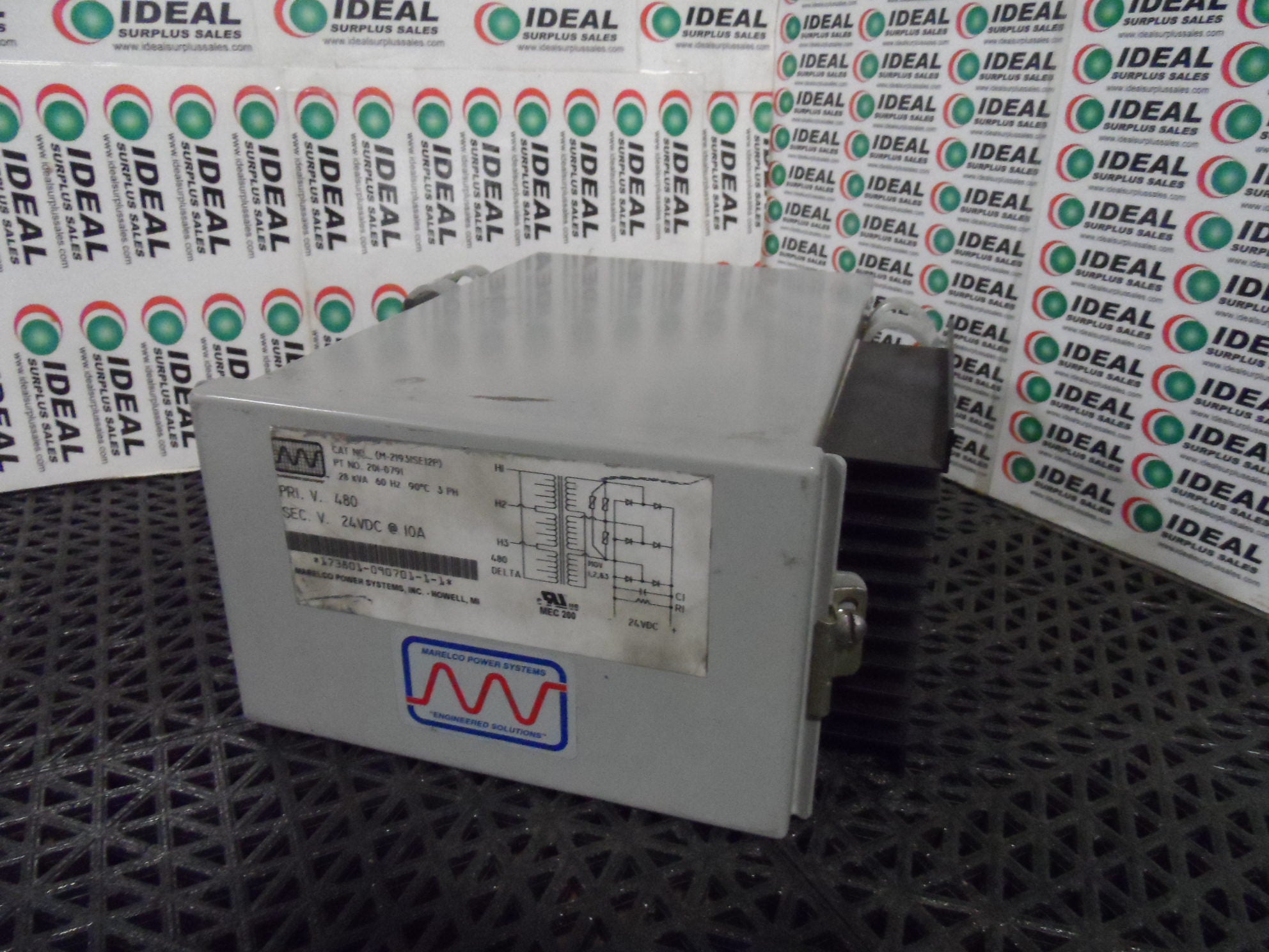 MARELCO POWER SYSTEM M21931SE12P POWER SUPPLY – Ideal Surplus