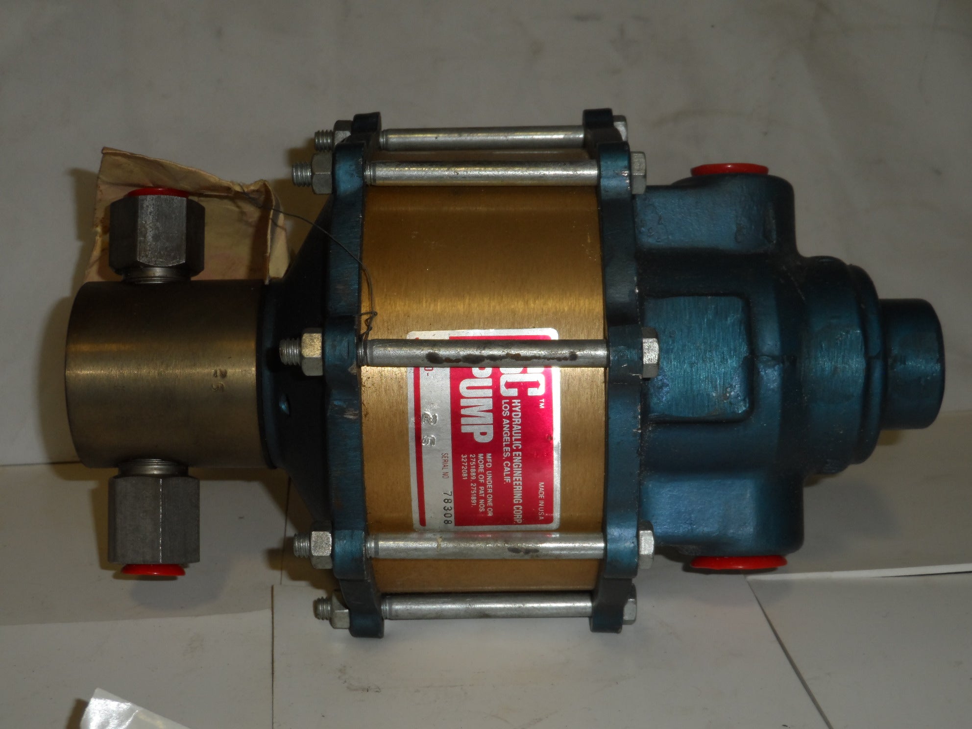 Hydraulic Engineering 100-500-25 Hydraulic Pump – Ideal Surplus