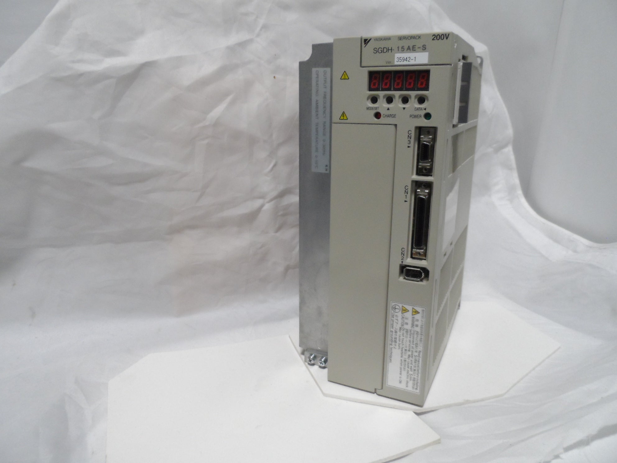 DRIVER, YASKAWA - SGDH-15AE-S, SERVOPACK DRIVER, 220-230V, 50/60HZ ...