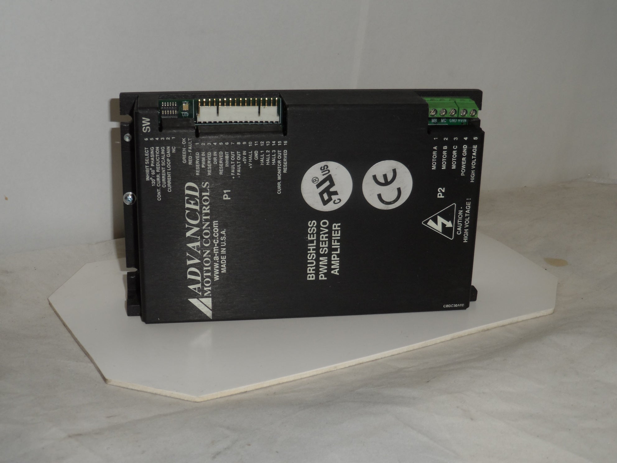 Advanced Motion Controls BDC30A8A-RM1Brushless PWM Servo Amplifier ...